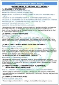 Bidhannagar Municipal Corporation Online Mutation 6 Easy Process