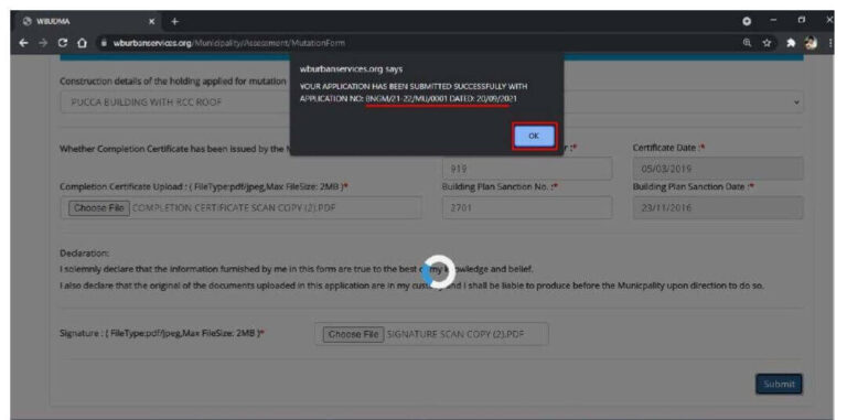 Bidhannagar Municipal Corporation Online Mutation 6 Easy Process