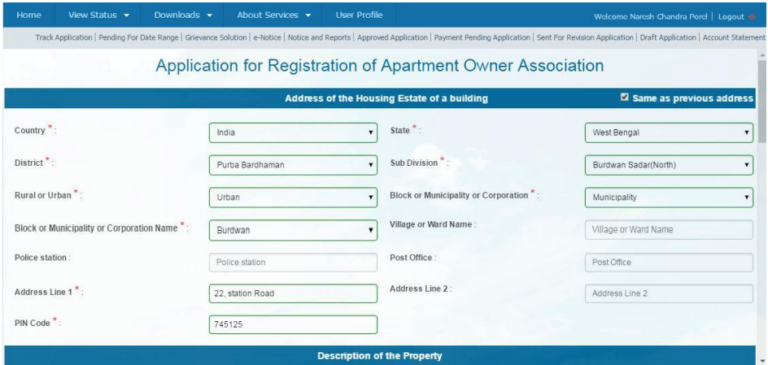 Detailed instructions for registering an online apartment owners ...