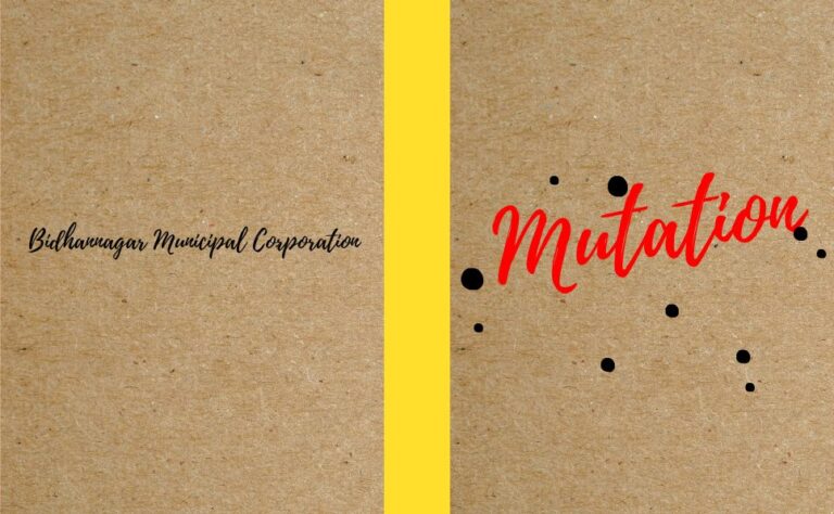 Affidavit for Mutation of Flat Bidhannagar Municipal Corporation ...