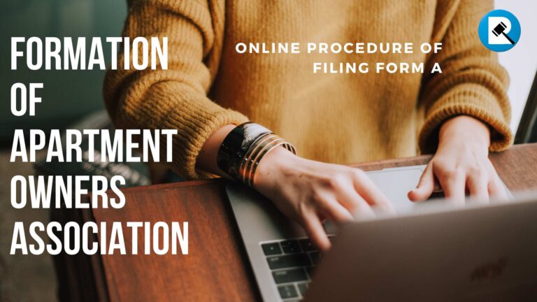 Formation of Apartment Owners Association: Best Detailed Procedures